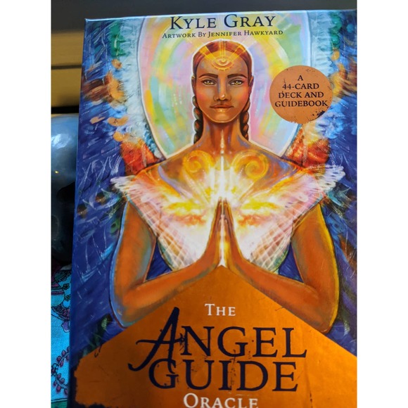 Hay House | Games | Angel Guide Oracle Deck Set Of Angel Card Book And Deck Kyle Grey New And ...